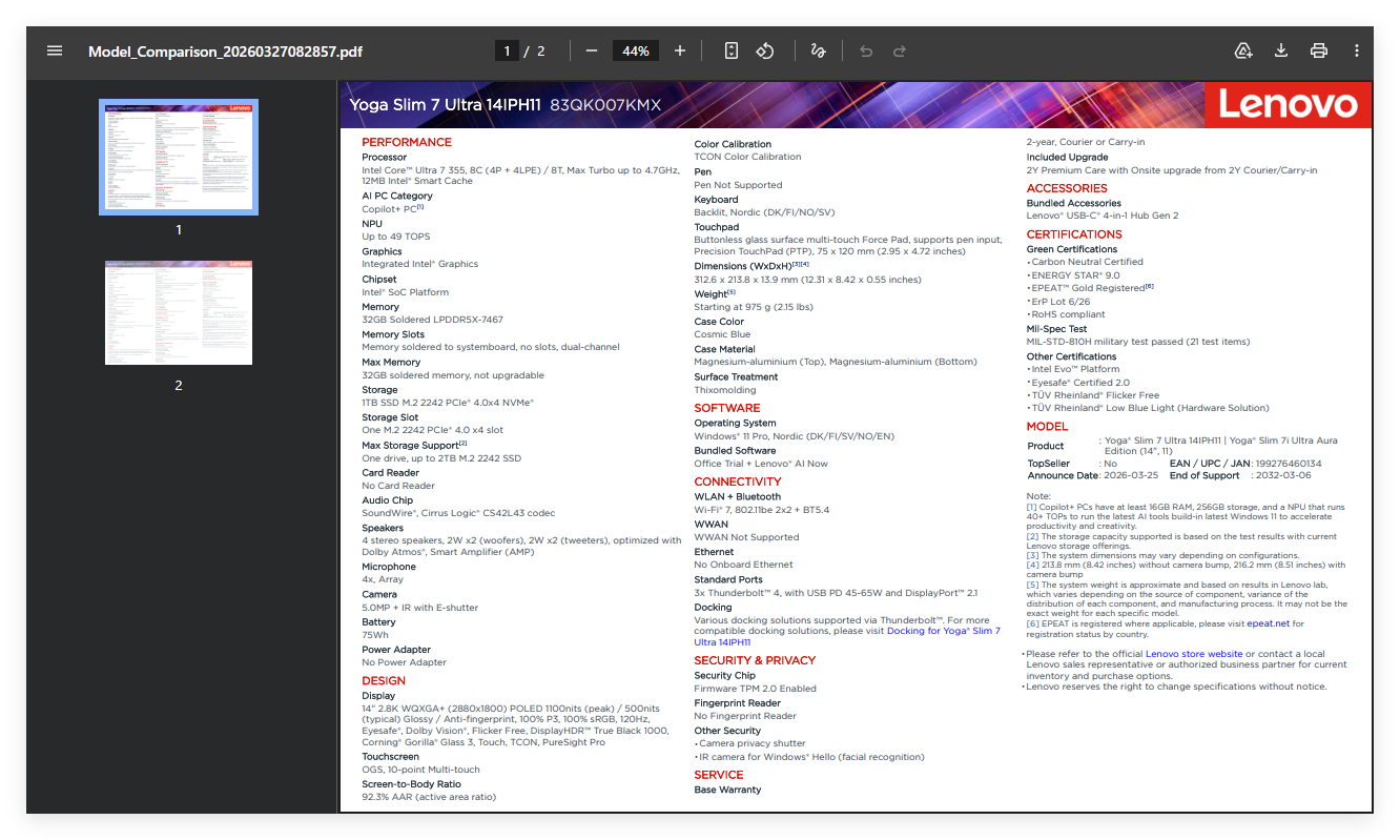 Product Specifications Reference (PSREF) FAQ